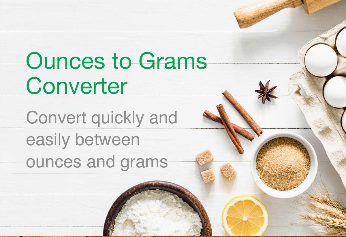 Ounces To Grams Converter